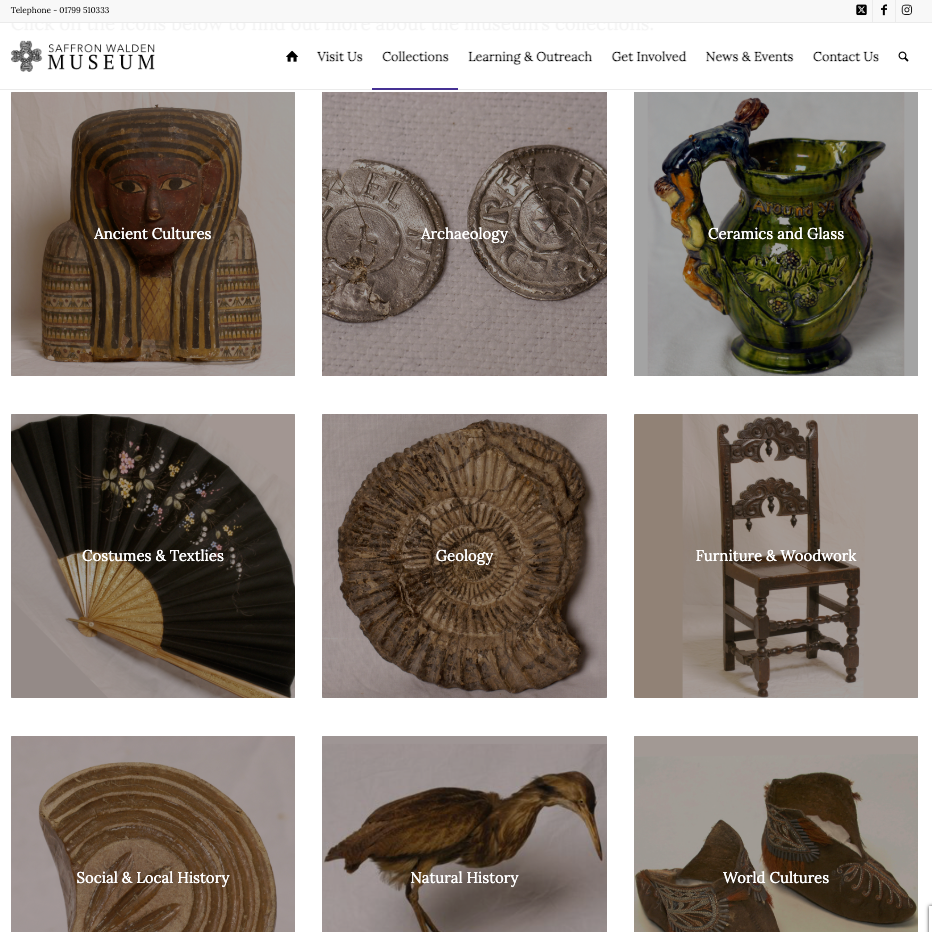 Saffron Walden Museum - Tela Digital Agency