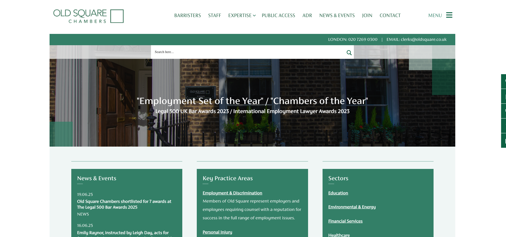 Who are the top 50 Barristers Chambers 2025? - Tela Digital Agency