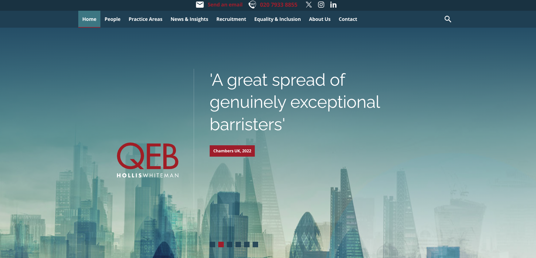 Who are the top 50 Barristers Chambers 2025? - Tela Digital Agency